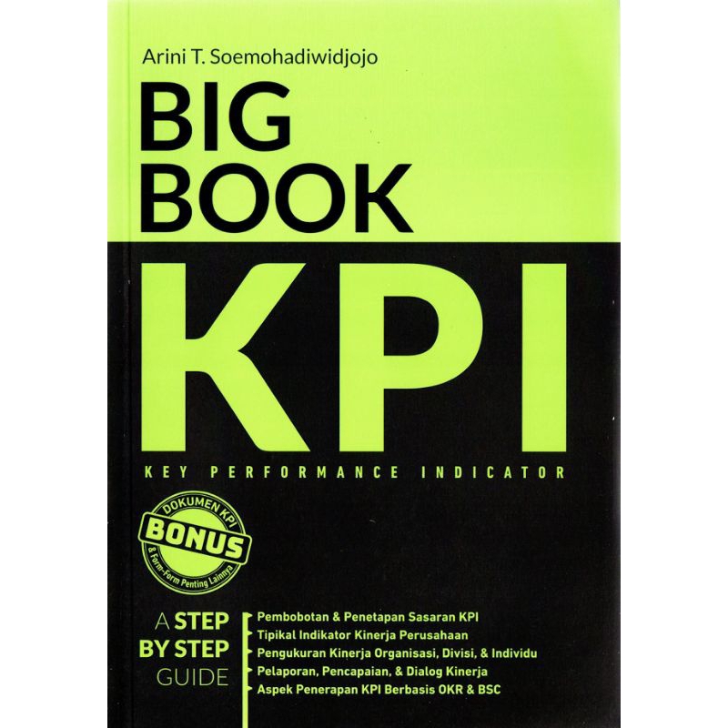 Jual Buku Big Book KPI (Key Performance Indicator) - Arini T. | Shopee ...