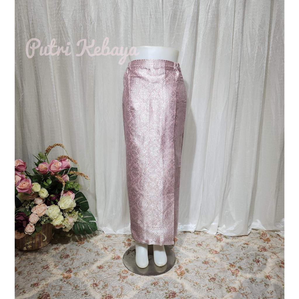 Jual ROK SONGKET/ROK SPAN/ROK SONGKET PALEMBANG LANGSUNG PAKAI | Shopee ...