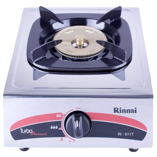 Jual Kompor RINNAI 1 Tungku Api Biru Tipe 511 Body Stainless/Teflon ...