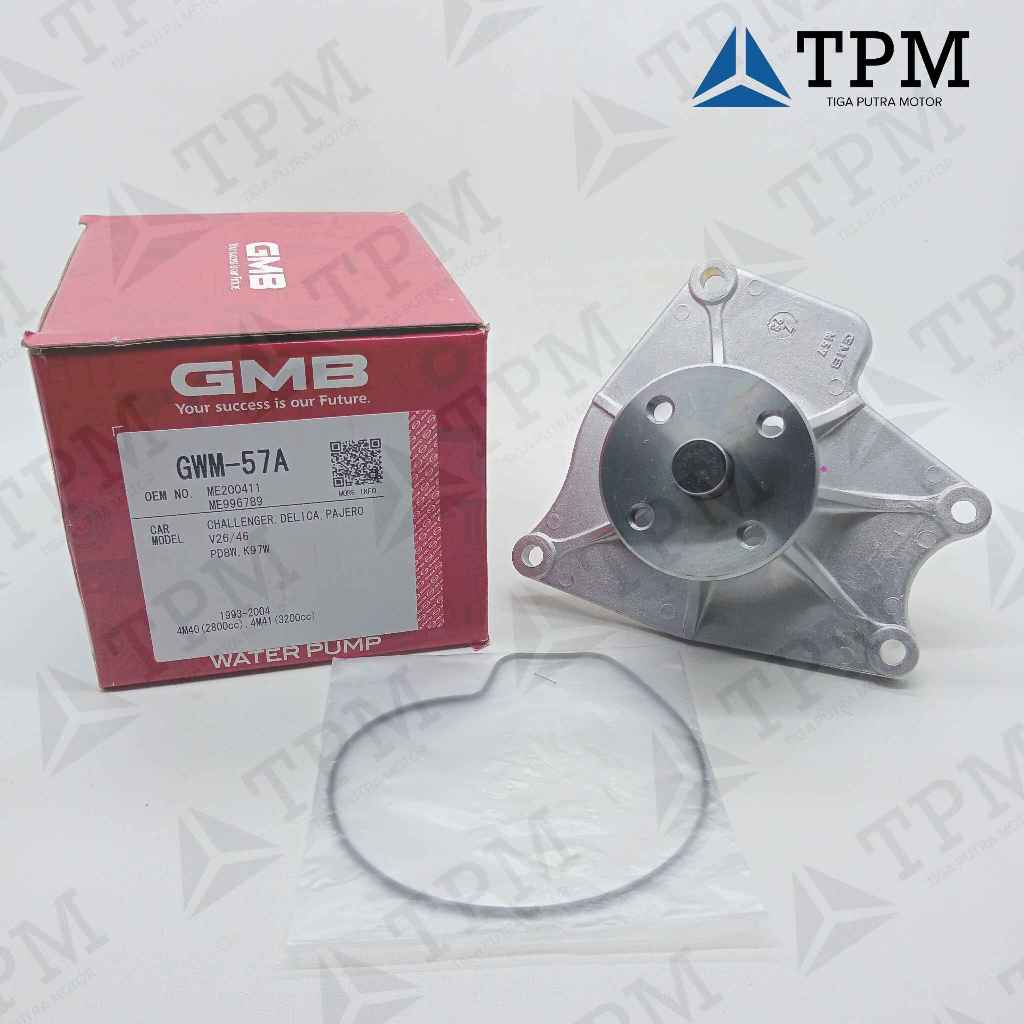 Jual WATER PUMP TRITON 2.8 / L200 STRADA / PAJERO '05 GWM-57A GMB JAPAN ...