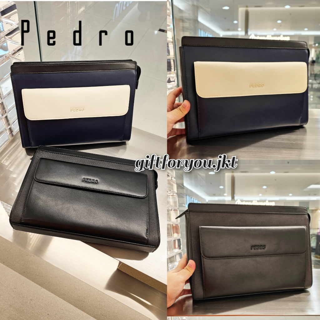 Jual Tas Pria Pedro Original Evans Portfolio Bag Man Bag Tas Kerja ...