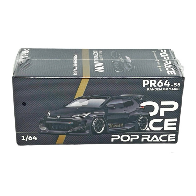 Jual Poprace 64 Pandem GR Yaris Dark Chrome Toyeast Exclusive | Shopee ...