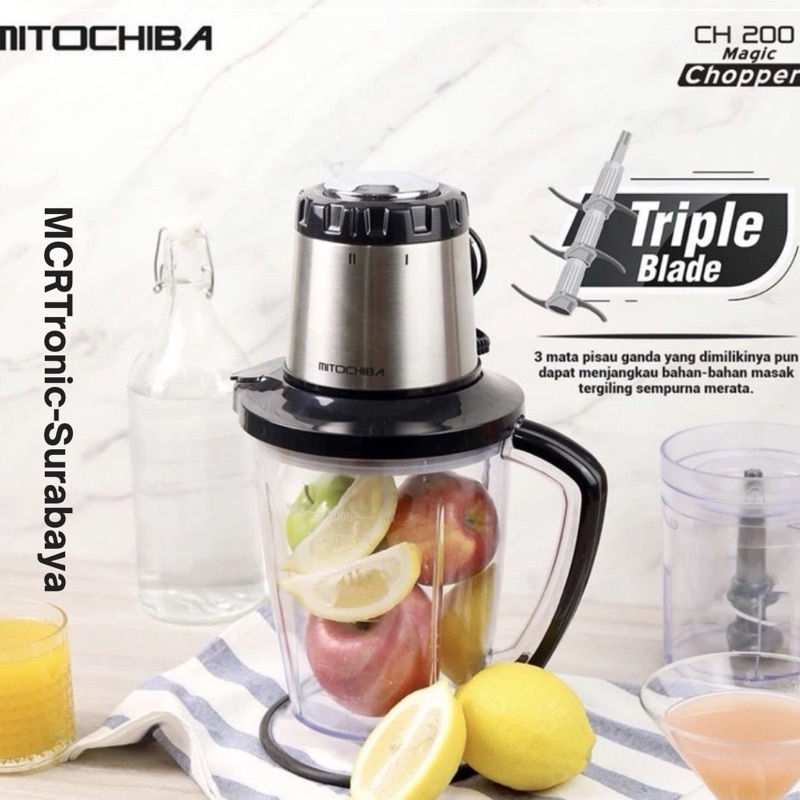 Jual MITOCHIBA CHOOPER/CHOPPER CH200/PELUMAT/BLENDER/PENGGILING ...