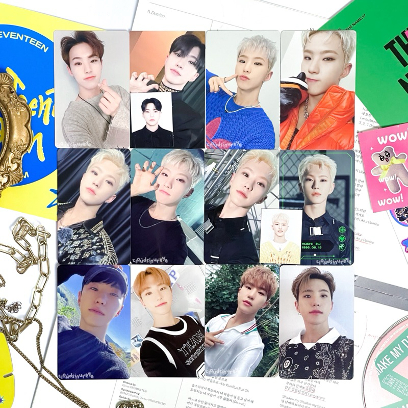 Jual (Ready Stock) Photocard Official Hoshi Seventeen • Album Sector17 ...