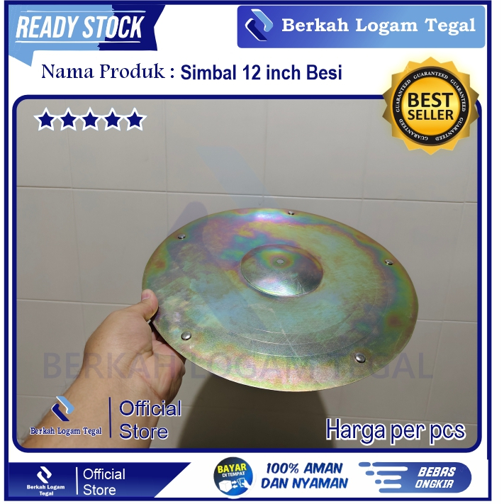Jual Simbal Cymbal 12 inch Besi Murah | Shopee Indonesia