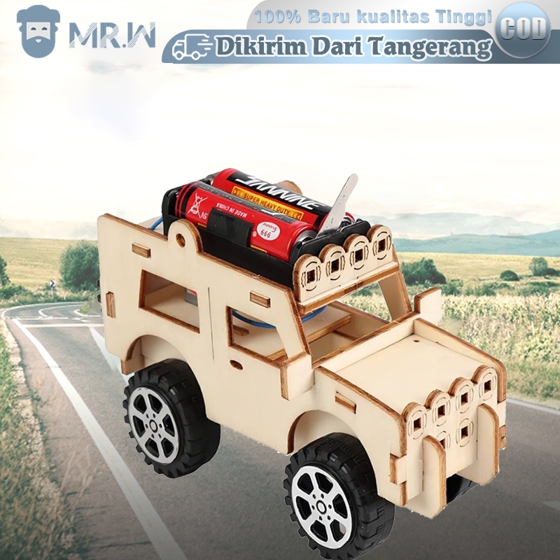 Jual Mainan Mobil Kayu Edukasi Mainan Mobil Kayu DIY Mobil Edukasi Kayu ...