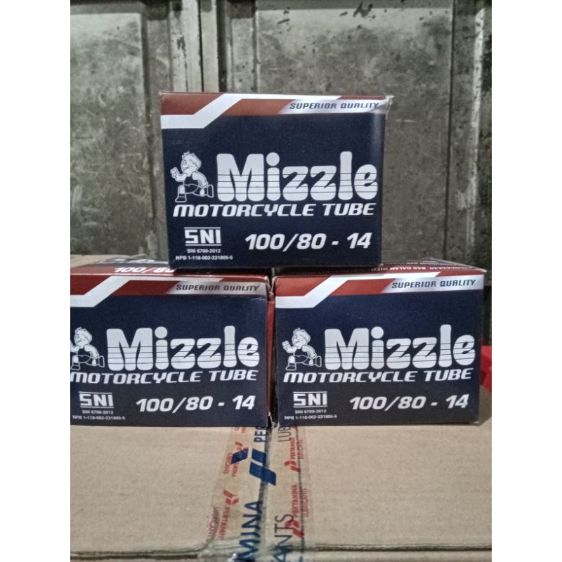 Jual Ban Dalam MIZZLE 100/80-14 (5pcs) | Shopee Indonesia
