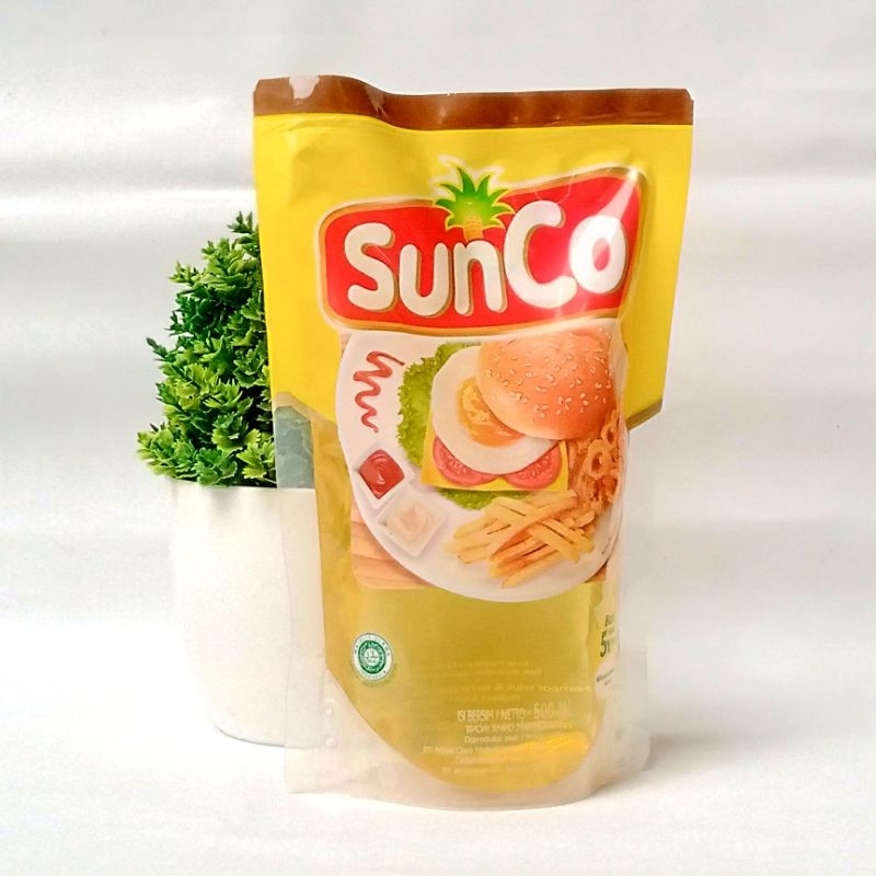 Jual MINYAK GORENG SUNCO REF POUCH 500ML (1/2 LITER) | Shopee Indonesia