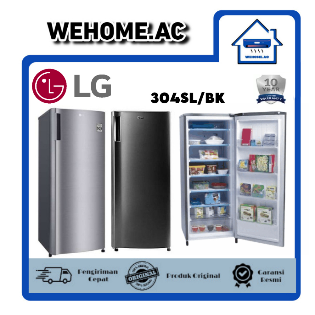 Jual Kulkas LG Freezer Kulkas Rak GN-INV304SL/BK Kulkas Rak LG Kulkas 6 ...