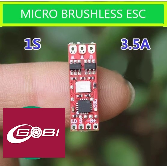 Jual Driver Micro Brushless ESC 1S 3,5A (8434B) | Shopee Indonesia