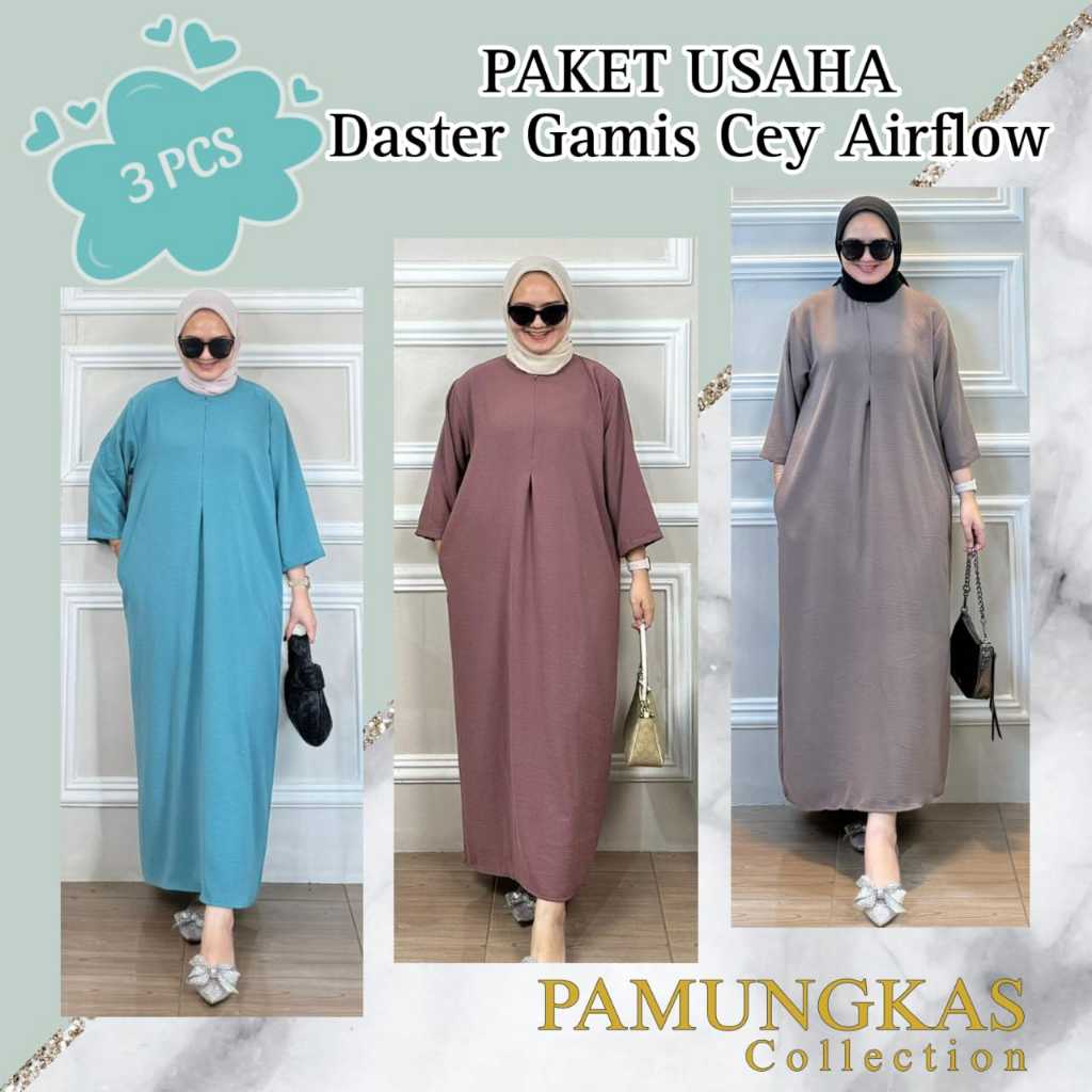 Jual PAKET USAHA DASTER CEY AIRFLOW 3PCS / DASTER GAMIS CEY AIRFLOW ...