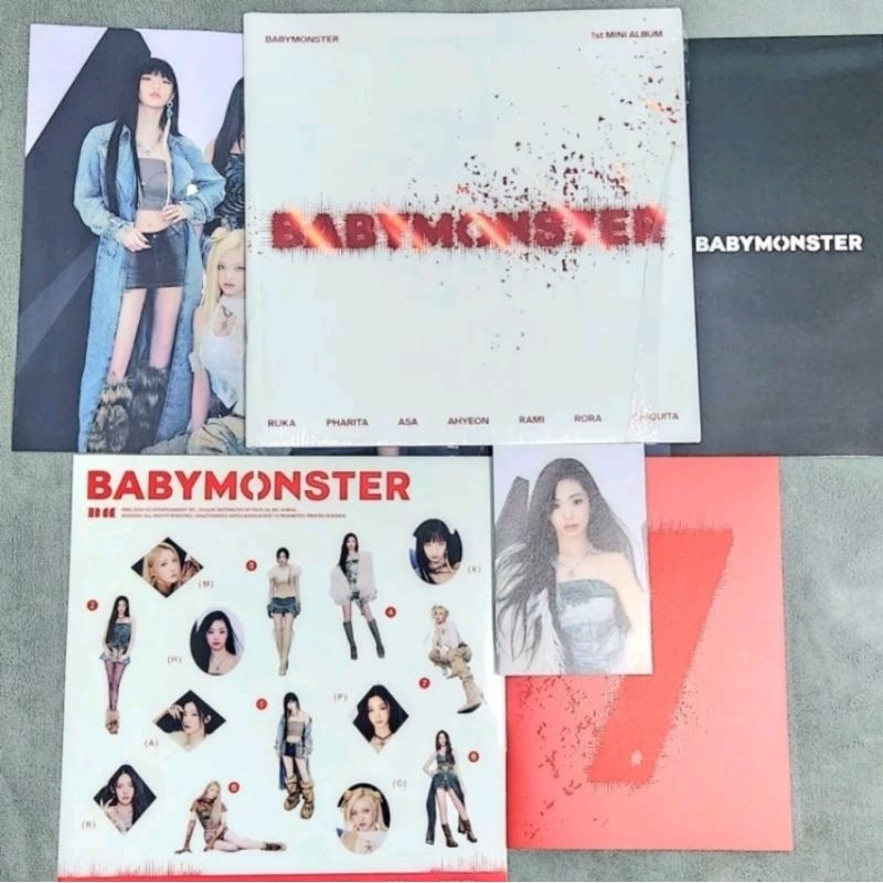 Jual BABYMONSTER Album Only - BABYMONS7ER 1st Mini Album PHOTOBOOK ...