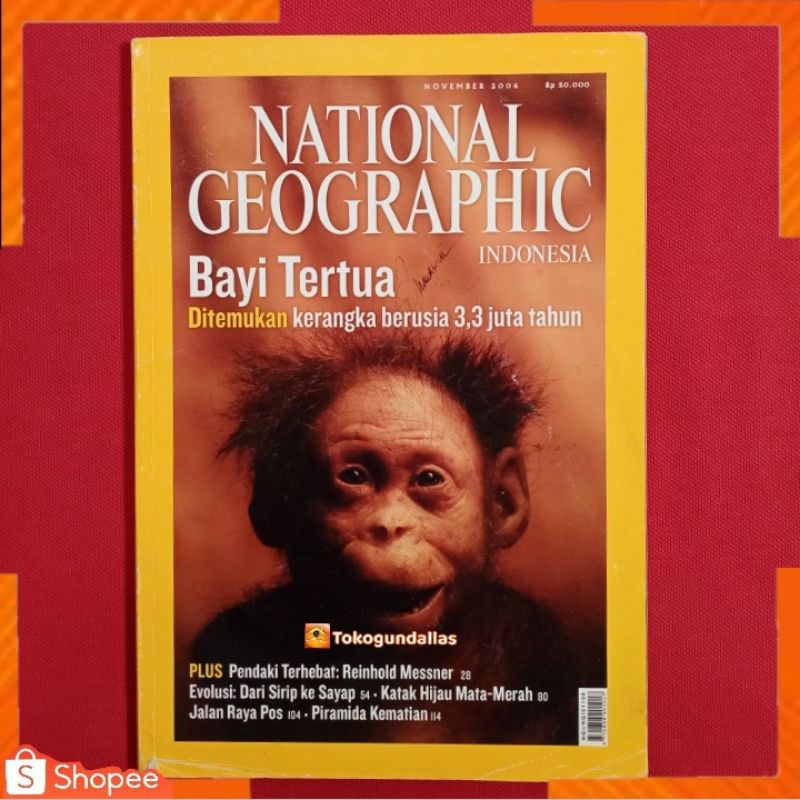Jual Buku Majalah National Geographic indonesia Tahun 2006/artikel ...