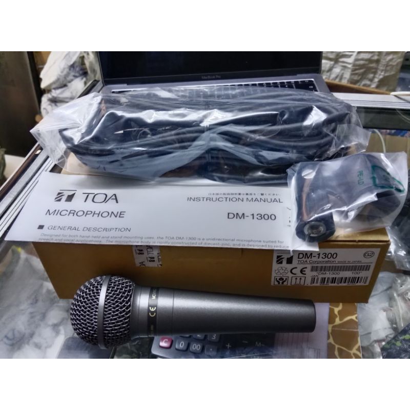 Jual Mic TOA DM 1300 Unidirectional Microphone | Shopee Indonesia