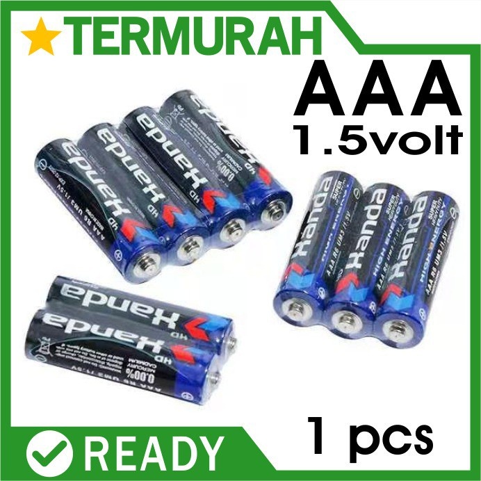Jual Baterai AAA A3 Battery Handa Non rechargeable / Baterai AAA HD ...