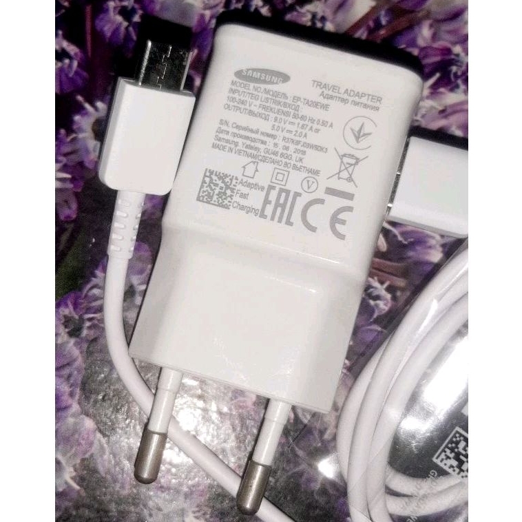 Jual CARGER CAS SAMSUNG 2A 15 WATT FAST CHARGE TIPE C & MICRO USB ORI BAWAAN COPOTAN HP | Shopee ...
