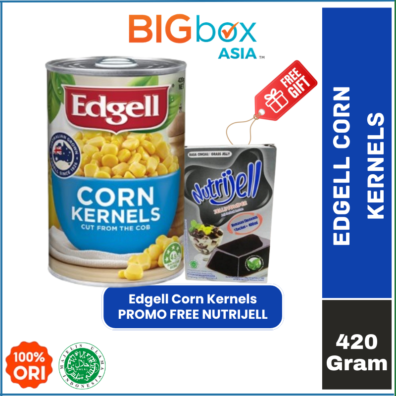 Jual Edgell Corn Kernels 420g PROMO FREE NUTRIJELL | Shopee Indonesia