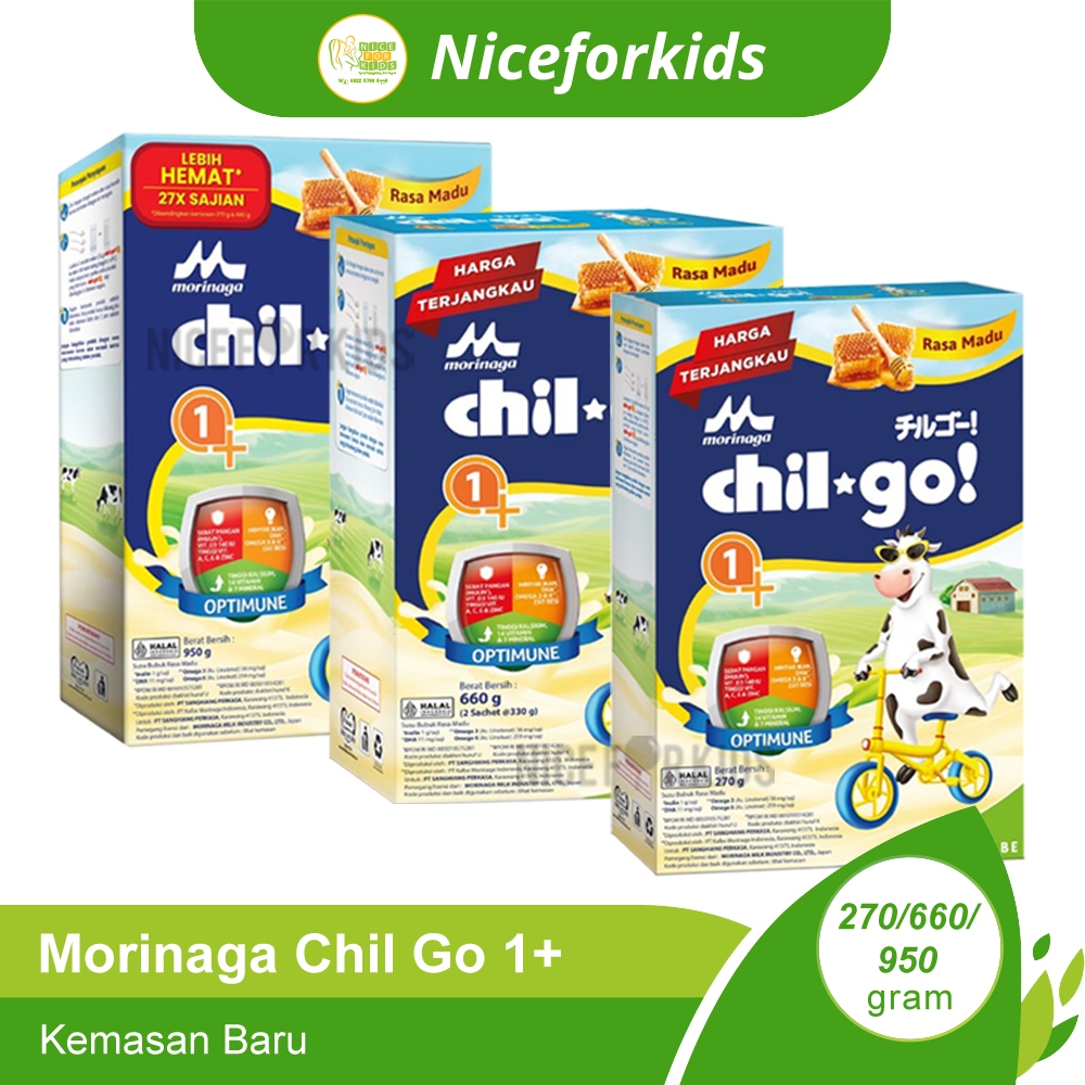 Jual Susu Morinaga Chil Go Powder 660 Gram Susu Bubuk Formula Pertumbuhan Anak Bayi Chilgo 1 ...