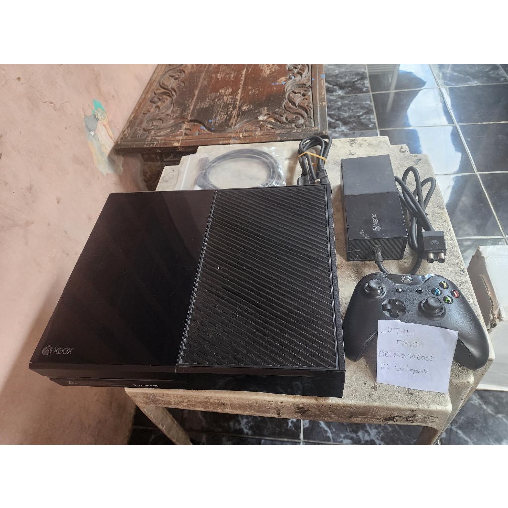 Jual Xbox One Fat Black 500GB 12 | Shopee Indonesia