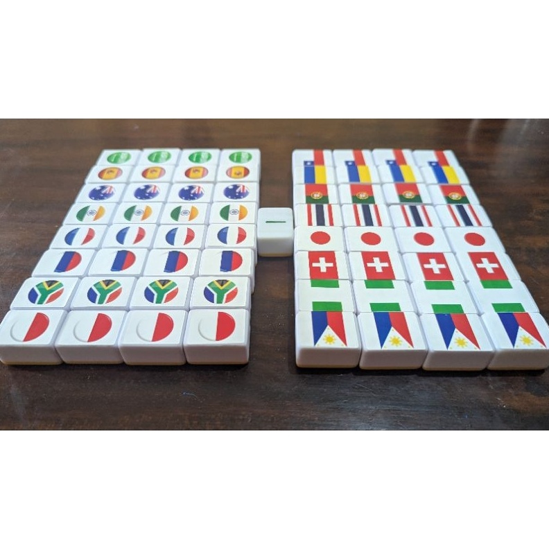 Jual ART U67G Mahjong Flag game board Merge Country Seaside Escape game ...