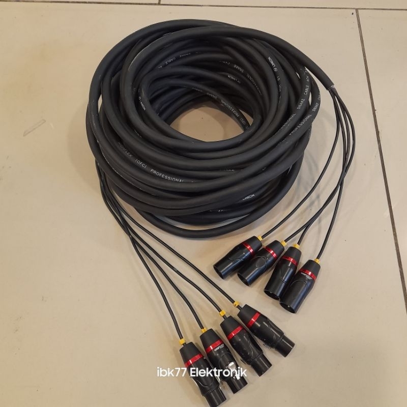 Jual Kabel snake 4ch jek SPL AUDIO panjang 30m | Shopee Indonesia