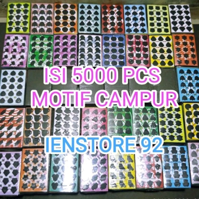 Jual ISI 5000rb kupon TEKA TEKI GOSOKAN BOM TENGKORAK TITIK 15 motif ...