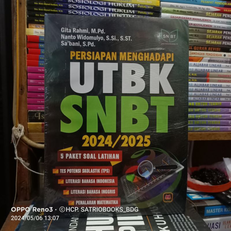 Jual PERSIAPAN MENGHADAPI UTBK SNBT 2024/2024. LENGKAP. TERBARU ...