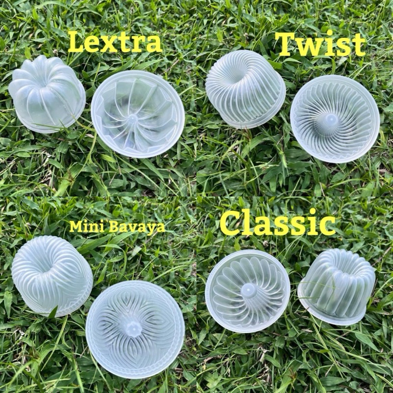 Jual (Isi 12pcs) 4 model Cetakan Pudding Mini Viral Cetakan Bolu Kukus ...