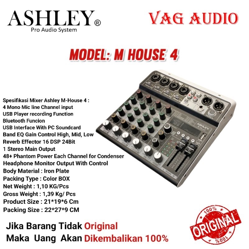 Jual MIXER ASHLEY M HOUSE 4 | Shopee Indonesia