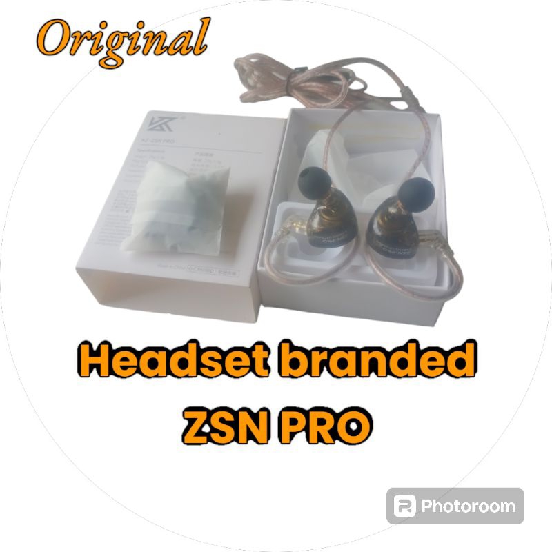 Jual Headset KZ ZSN PRO Original warna hitam | Shopee Indonesia