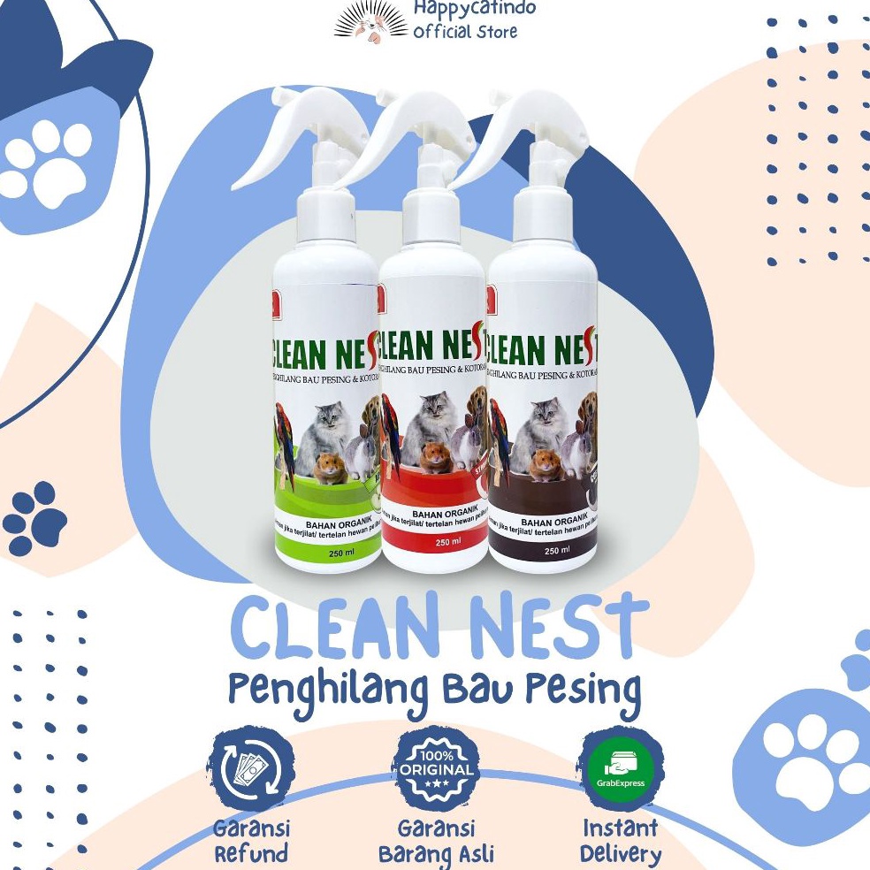 Jual ART G87H CLEAN NEST PENGHILANG BAU PESING HEWAN KUCING ANJING | Shopee Indonesia