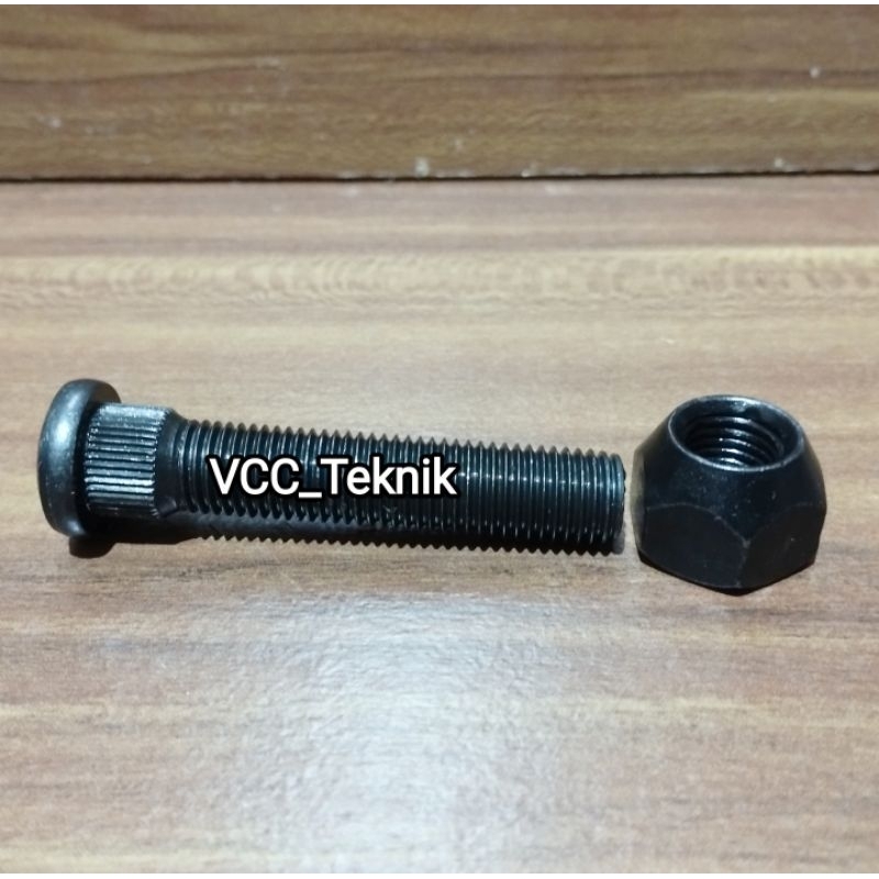 Jual Baut roda 12x1.5 panjang total 7cm | Shopee Indonesia