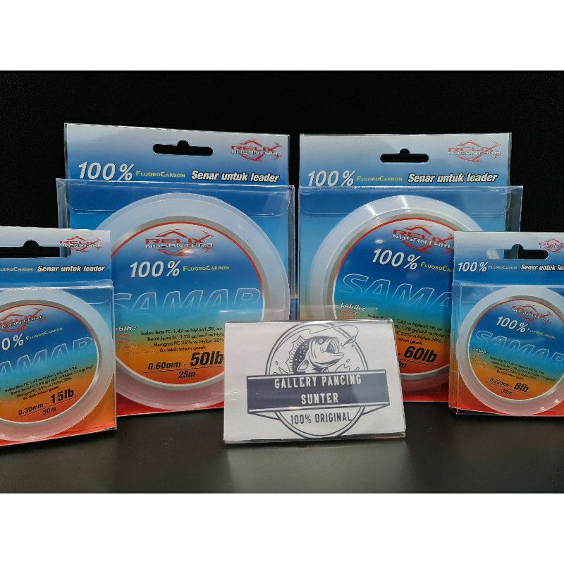 Jual Senar Leader Pancing Relix Nusantara SAMAR 100% Fluorocarbon ...