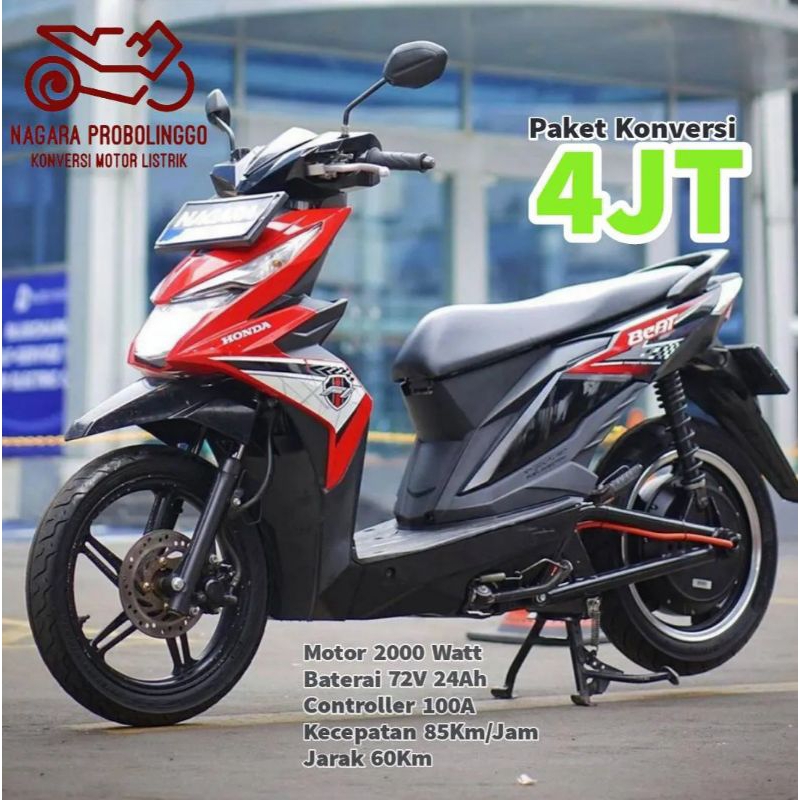 Jual Paket Konversi Motor Listrik Beat | Shopee Indonesia