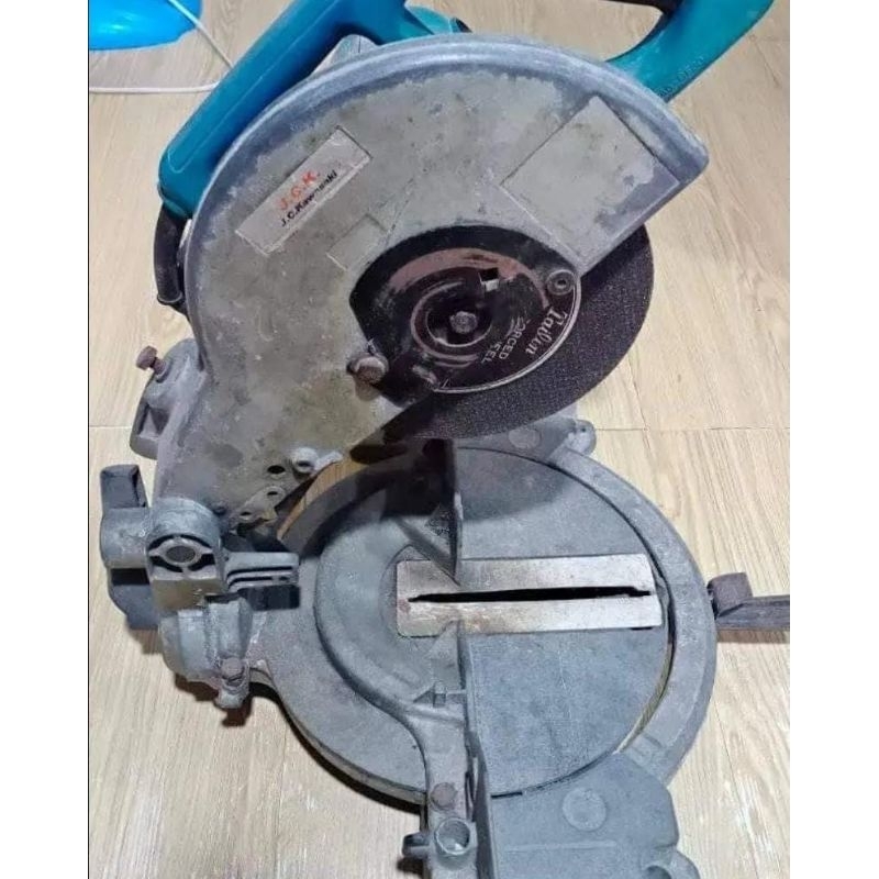 Jual miter saw 10 inch seken kawasaki japan | Shopee Indonesia