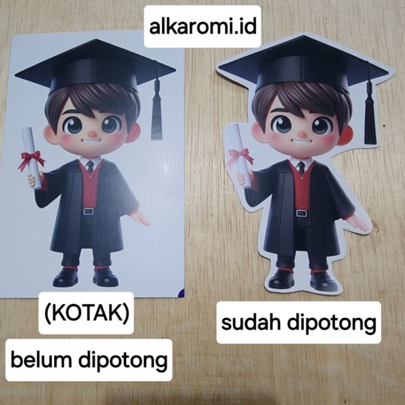Jual EXTRA JUMBO 15cm Topper Wisuda Pelengkap Buket | Shopee Indonesia