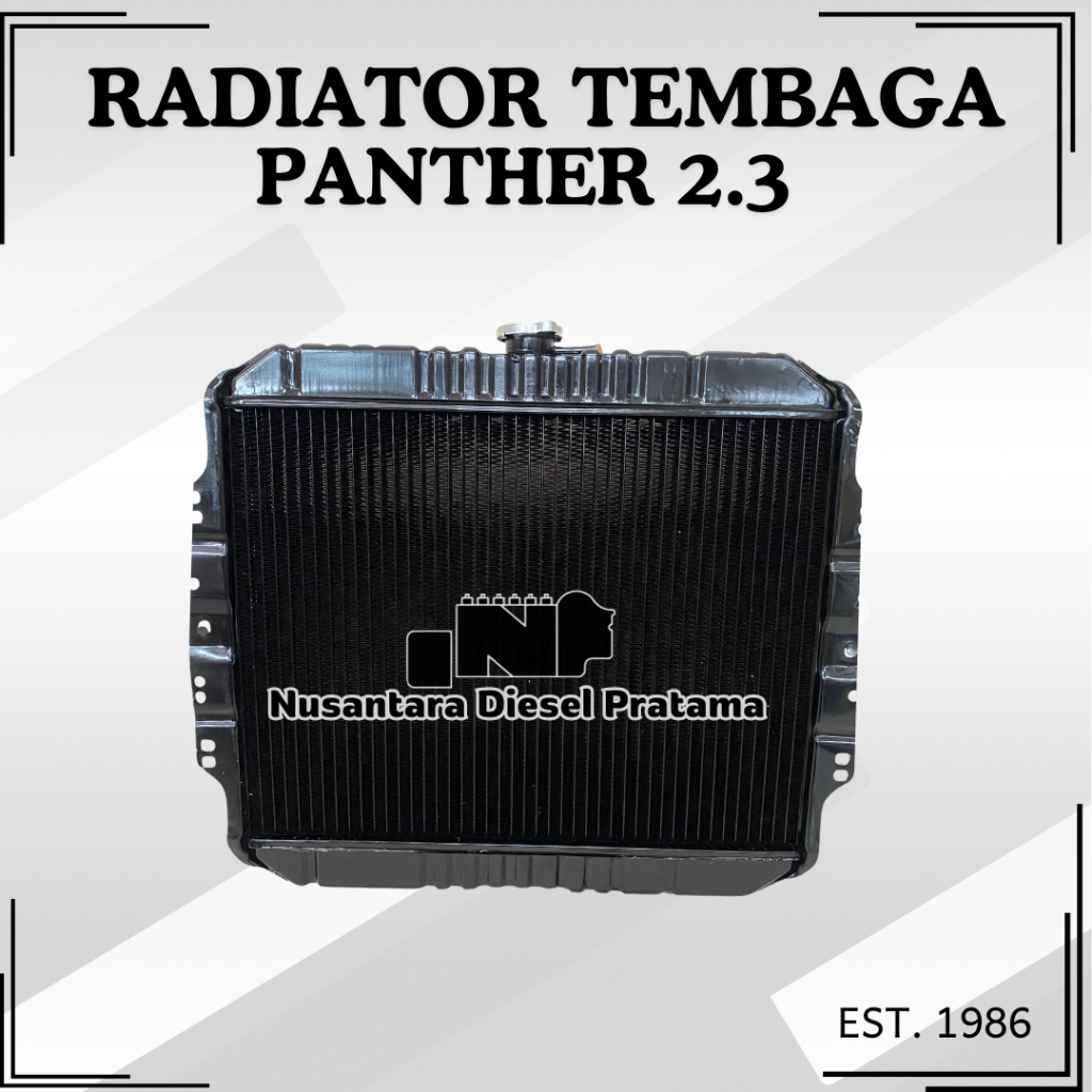 Jual Radiator Tembaga Isuzu Panther 2.3/ Isuzu 23/Isuzu 2-3/RADIATOR ...
