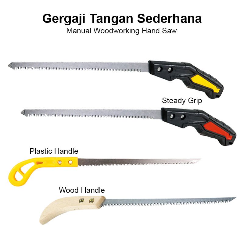 Jual Gergaji Kayu Gergaji Tangan Manual Gergaji Lipat Super Tajam ...