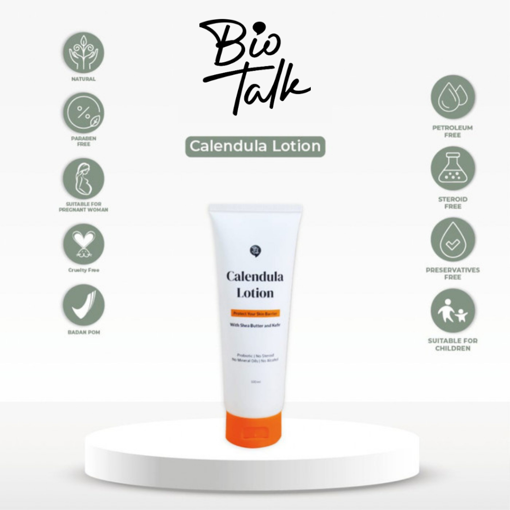 Jual Biotalk Calendula Lotion For Eczema and Dry Skin Kulit Eksim ...