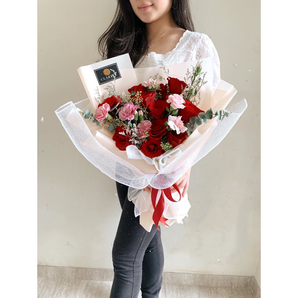 Jual Fresh Mix Bouquet Start From 350k Clarkia / Bunga Asli / Hadiah ...