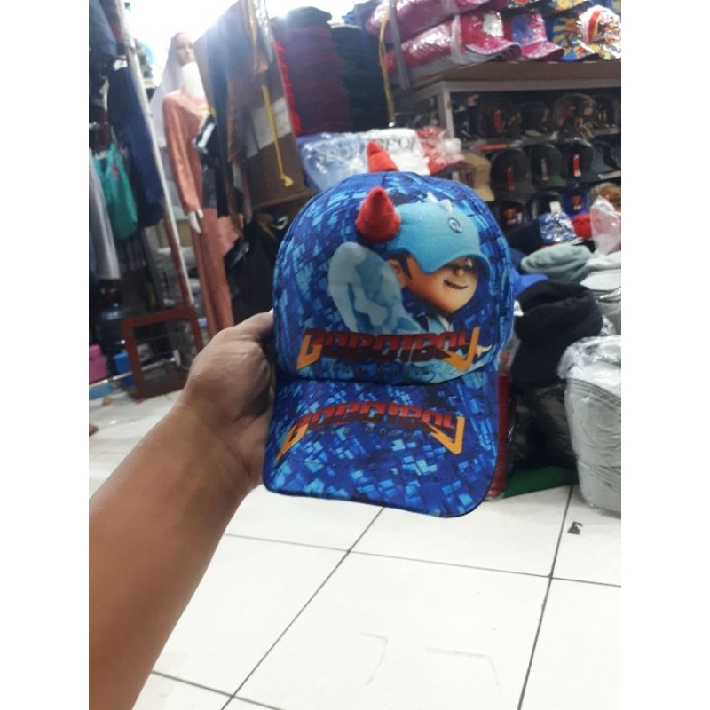 Jual topi boboi anak /topi anak boboi boy/topi anak karakter bordir ...