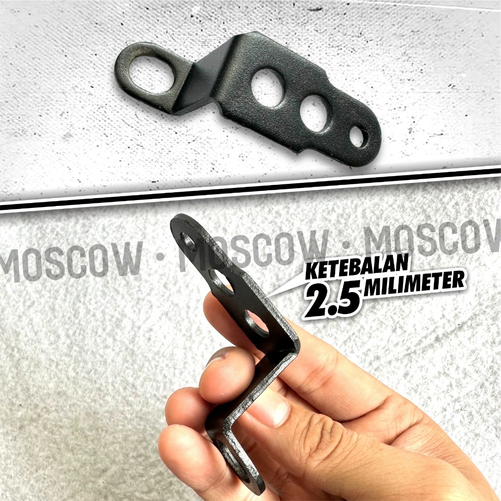 Jual BREKET LAMPU TEMBAK DI SPION BAHAN TEBAL BRACKET LAMPU D2 LASER DI ...