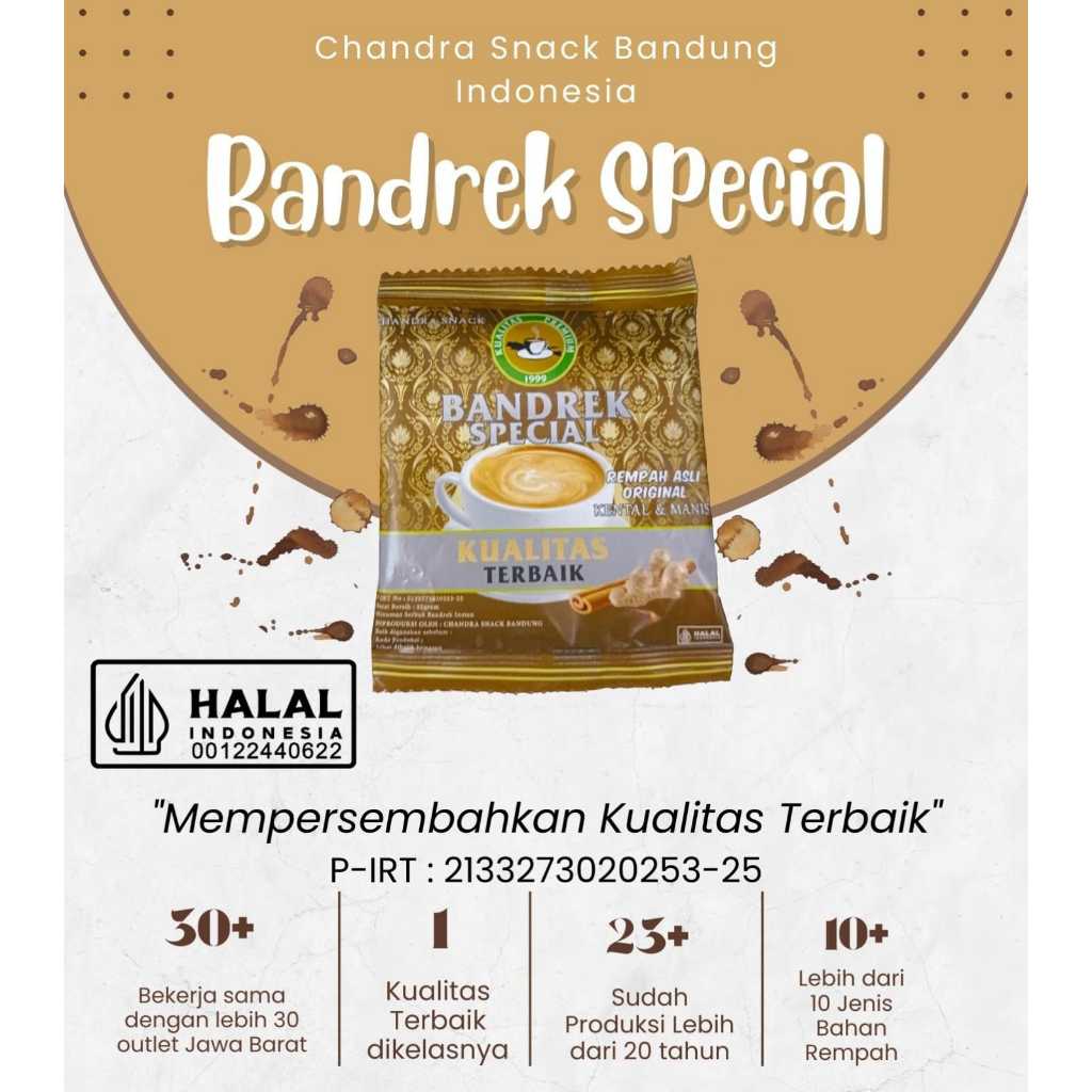 Jual BANDREK SPECIAL KANTONG ISI 10 JAHE MERAH MINUMAN HERBAL ALAMI ...