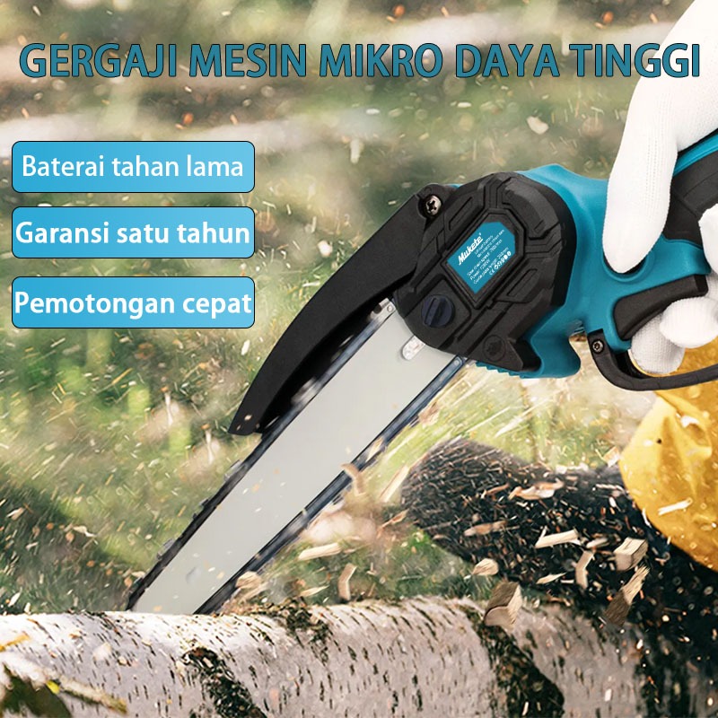 Jual 4Inch/6 Inch gergaji mesin mini gergaji listrik chainsaw mini ...