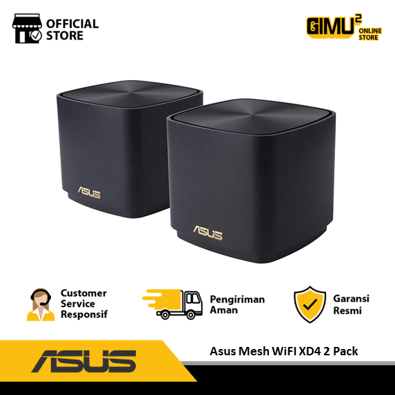 Jual ASUS ZenWiFi AX Mini XD4 AX1800 2 Pack Zen WiFi 6 Mesh Gaming ...