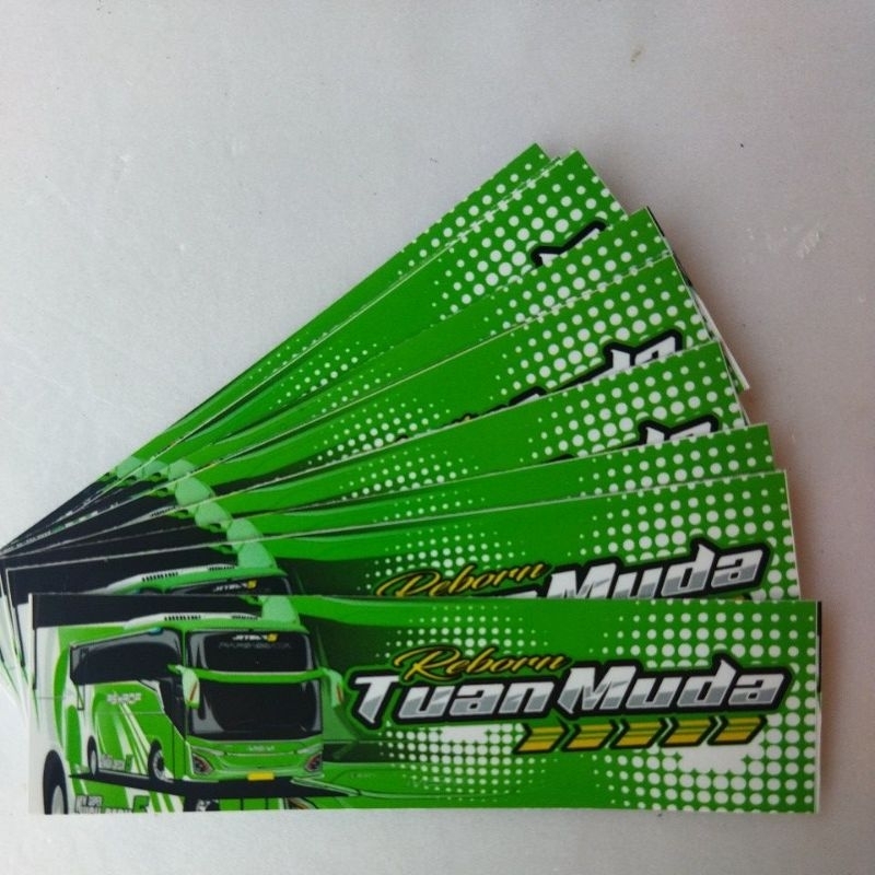 Jual stiker Tuan muda panjang 1 pcs | Shopee Indonesia