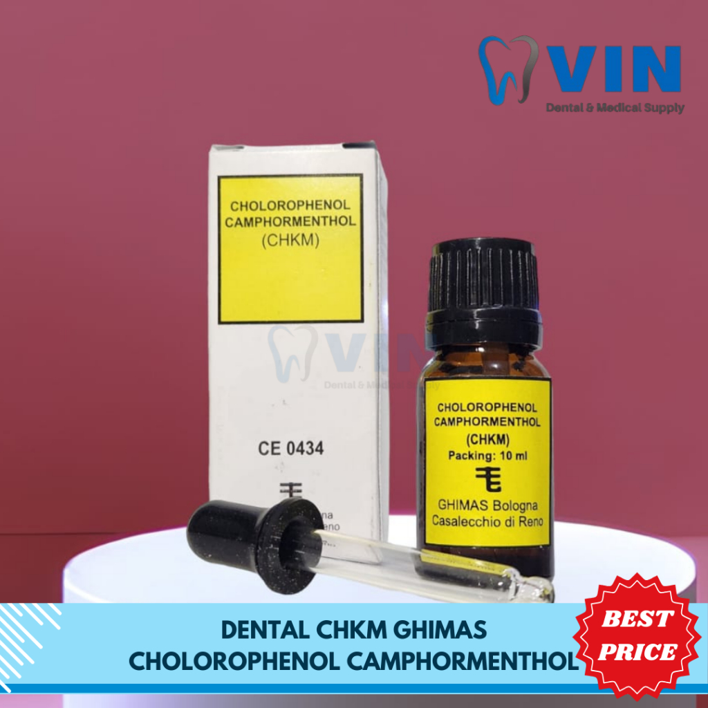 Jual Dental CHKM ghimas clorofenol chlorophenol medikamen saluran akar ...
