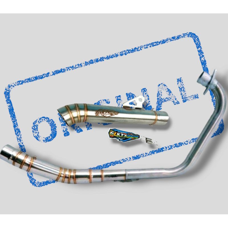 Jual Open Spec Gaok exhaust pipe for tmx 125 155 Russiai tc Pinoy skygo ...