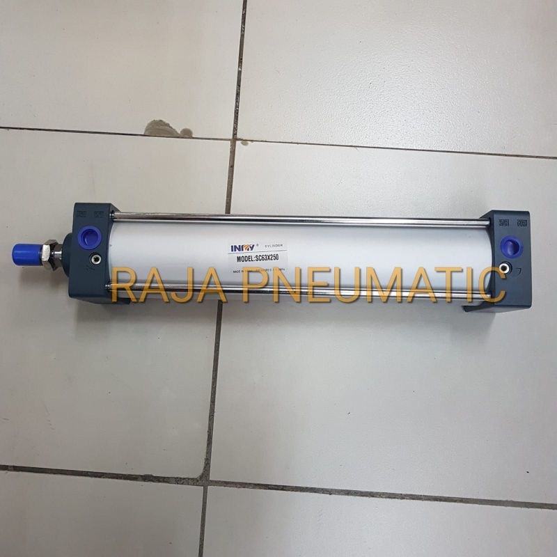 Jual CYLINDER PNEUMATIC ANGIN DOUBLE ACTING SC 63X250 | Shopee Indonesia