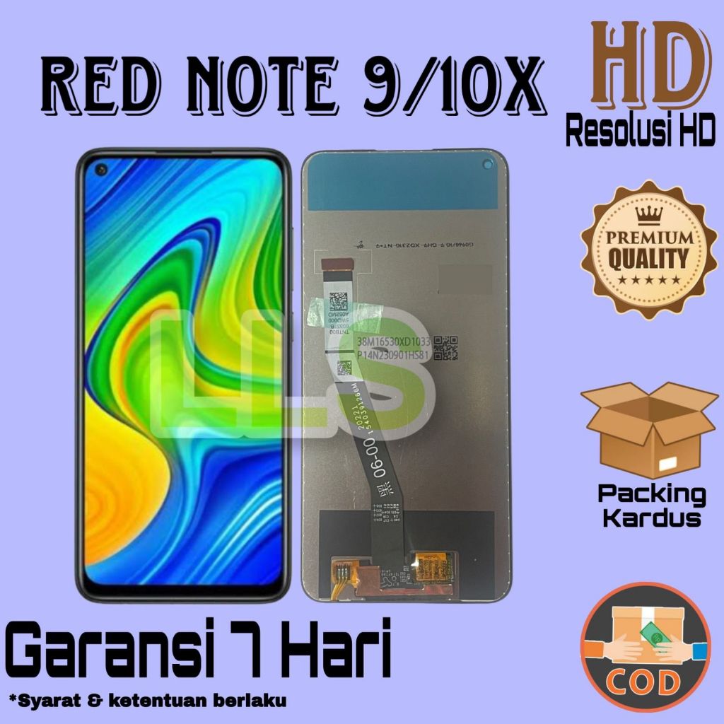 Jual LCD TOUCHSCREEN XIAOMI REDMI NOTE 9 / REDMI 10X 4G ORIGINAL COMPLETE FULLSET | Shopee Indonesia